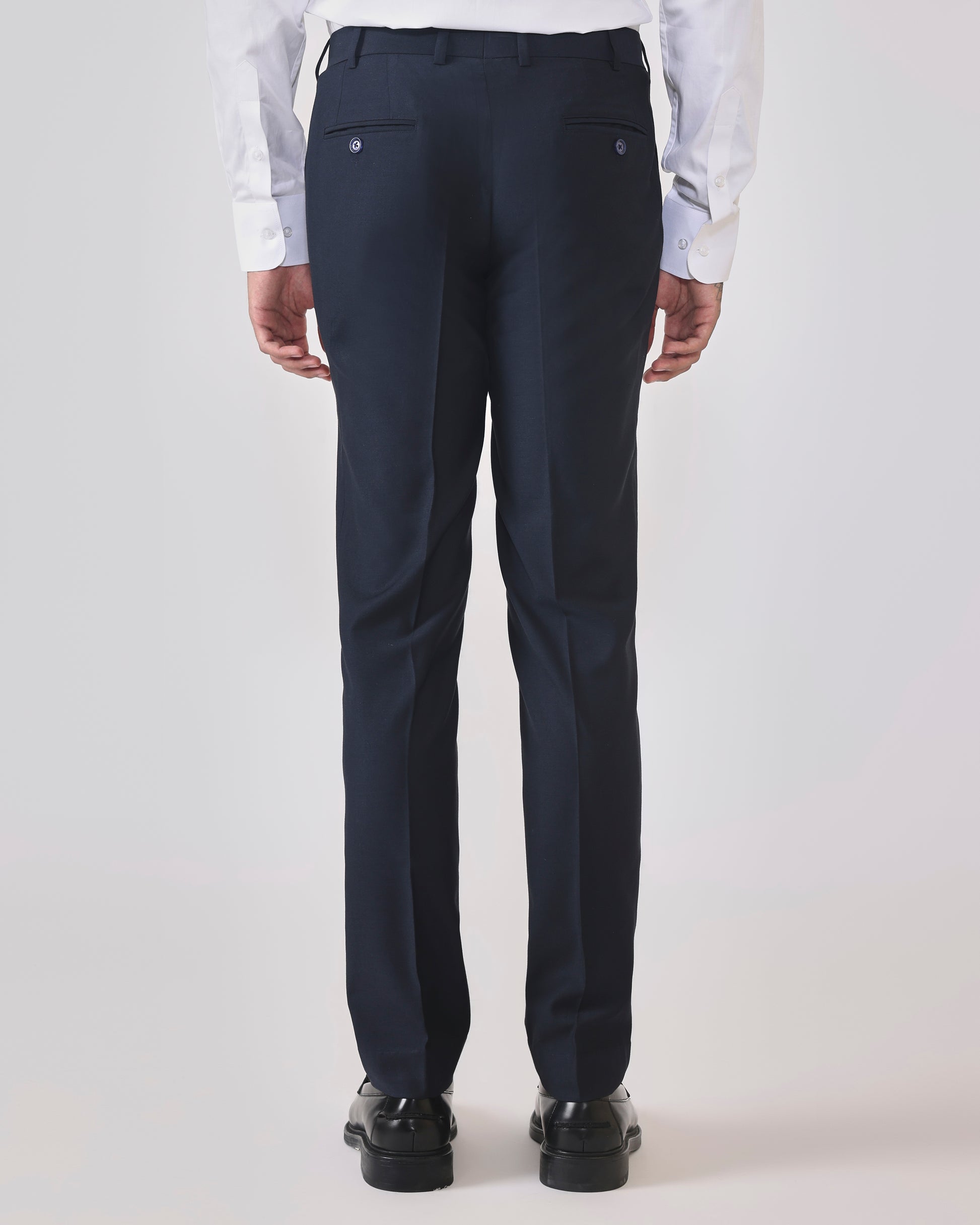 NAVY BLUE TAILORED FIT PANT